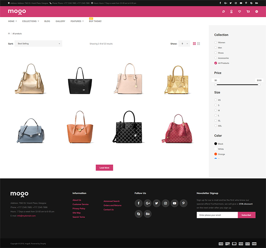 Mogo Landing Page